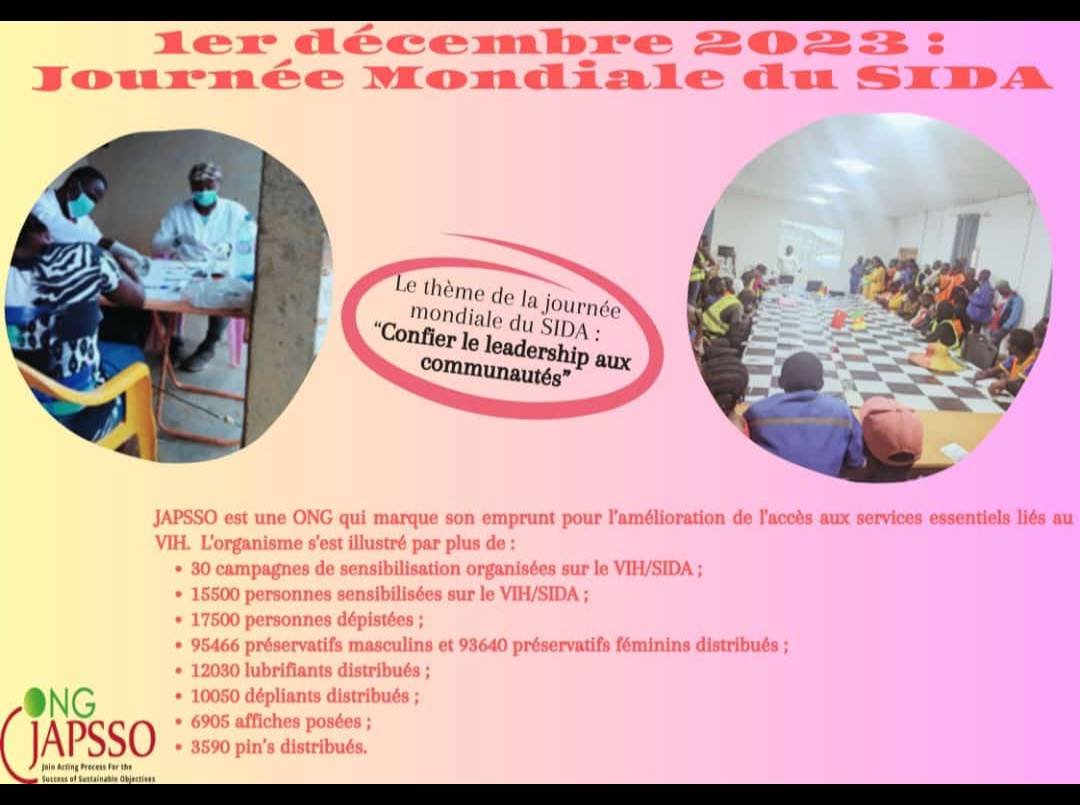 L’on célèbre ce 1er décembre 2023 la Journée Mondiale de lutte contre ...